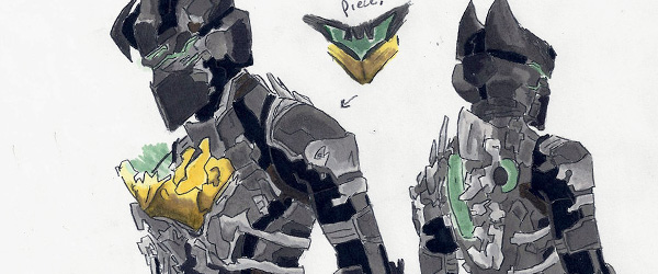 Как бы выглядел Бэтмен будь он героем Dead Space - Shazoo