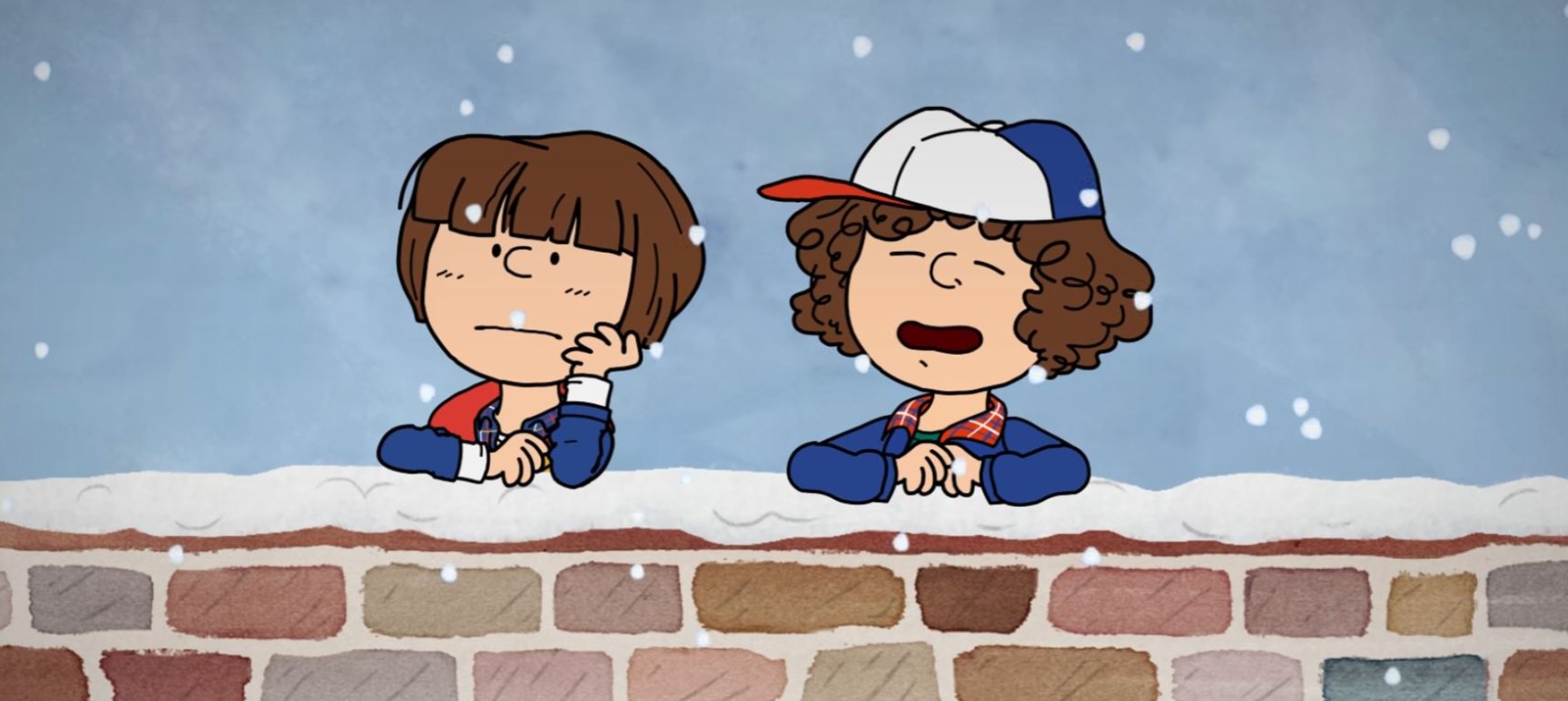 Stranger Things в стиле комиксов Peanuts - Shazoo