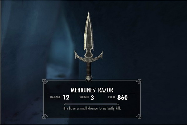 The Elder Scrolls V: Skyrim - Mehrunes’ Razor - Shazoo