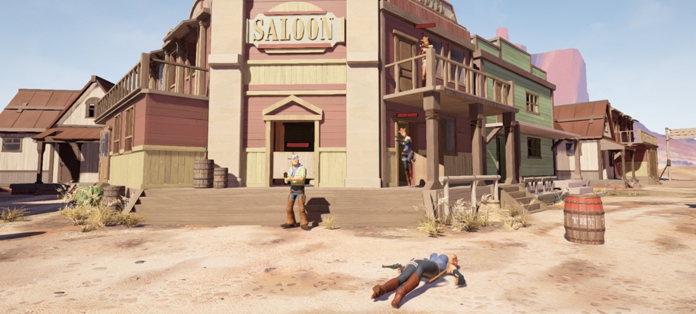 Вышла российская игра для шлемов виртуальной реальности High Noon VR ...