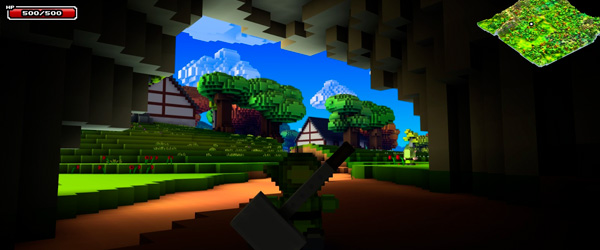 Новые скриншоты Cube World - Shazoo