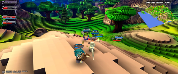 Видео: Мультиплеерный режим в Cube World - Shazoo