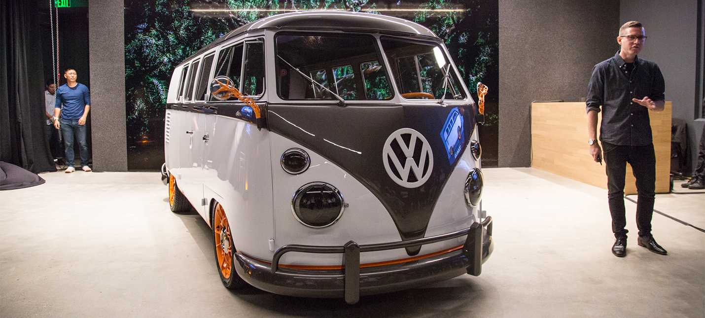 Концепт Volkswagen Type 20 соединяет электрокар и олдскульный ...