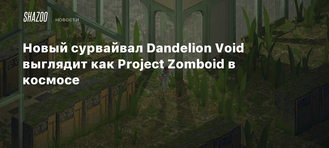 Новый сурвайвал Dandelion Void выглядит как Project Zomboid в космосе ...