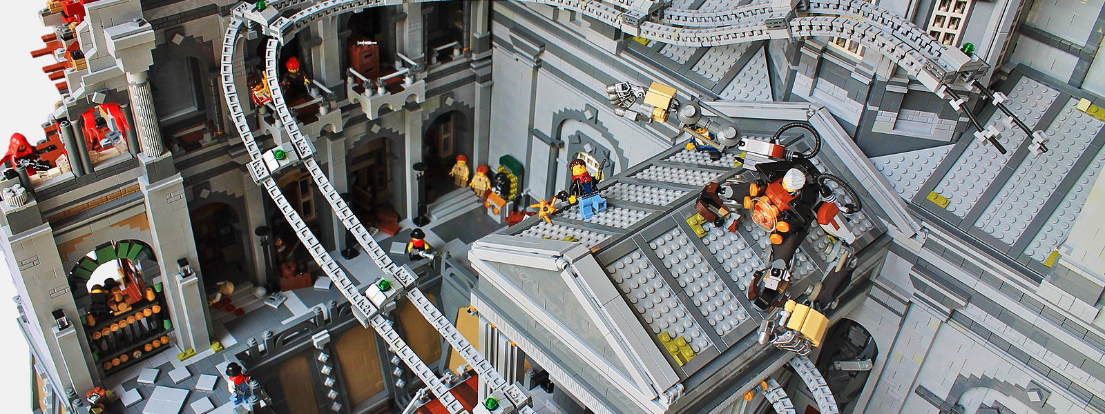 LEGO-диорама BioShock Infinite - Shazoo