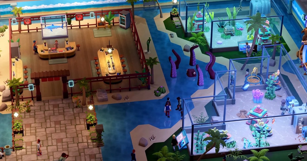 Two Point Museum получила коллаборацию с Dave the Diver и возможность ...