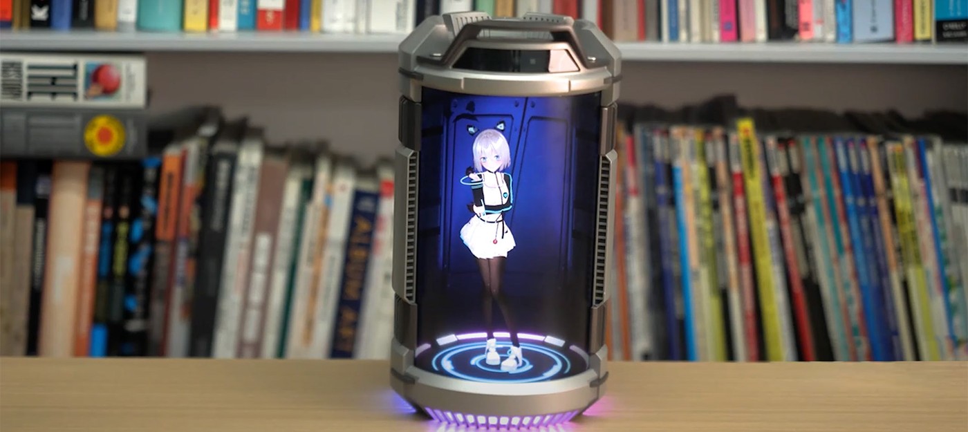Голографическая капсула с аниме-ИИ собрала финансирование на Kickstarter за считанные минуты ...