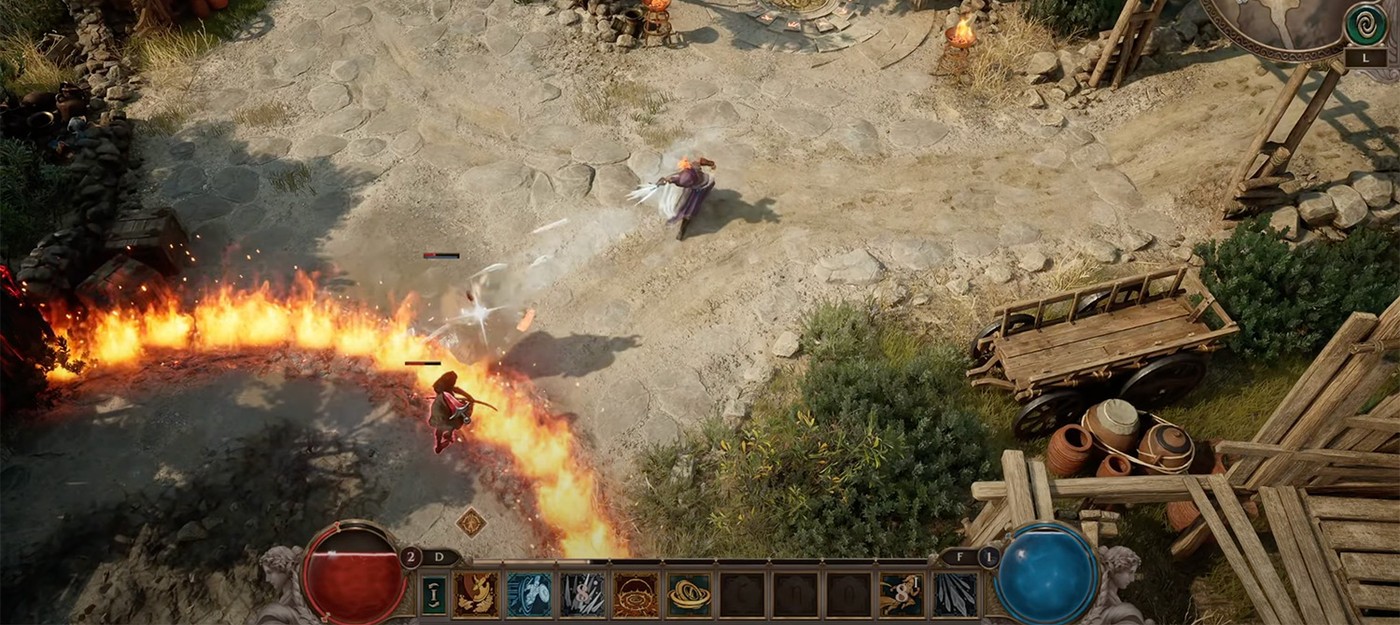 Разработчики Titan Quest II показали комбинацию мастерств создающих Элементалиста - Shazoo