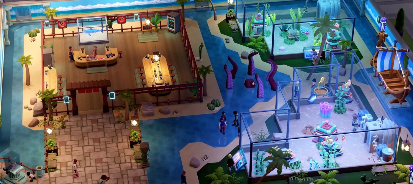 Two Point Museum получила коллаборацию с Dave the Diver и возможность ...