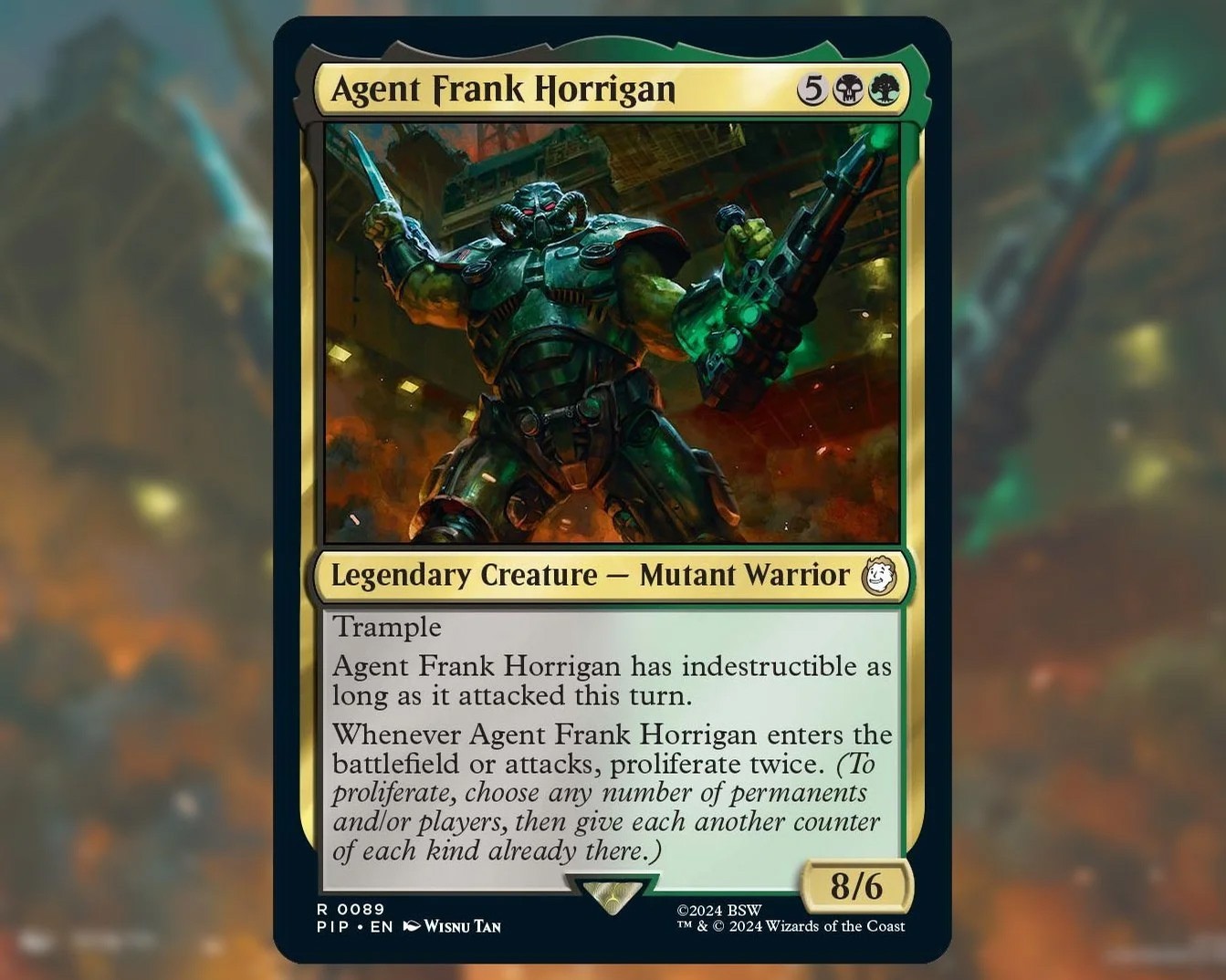 Финального босса Fallout 2 представили на карте для Magic: The ...