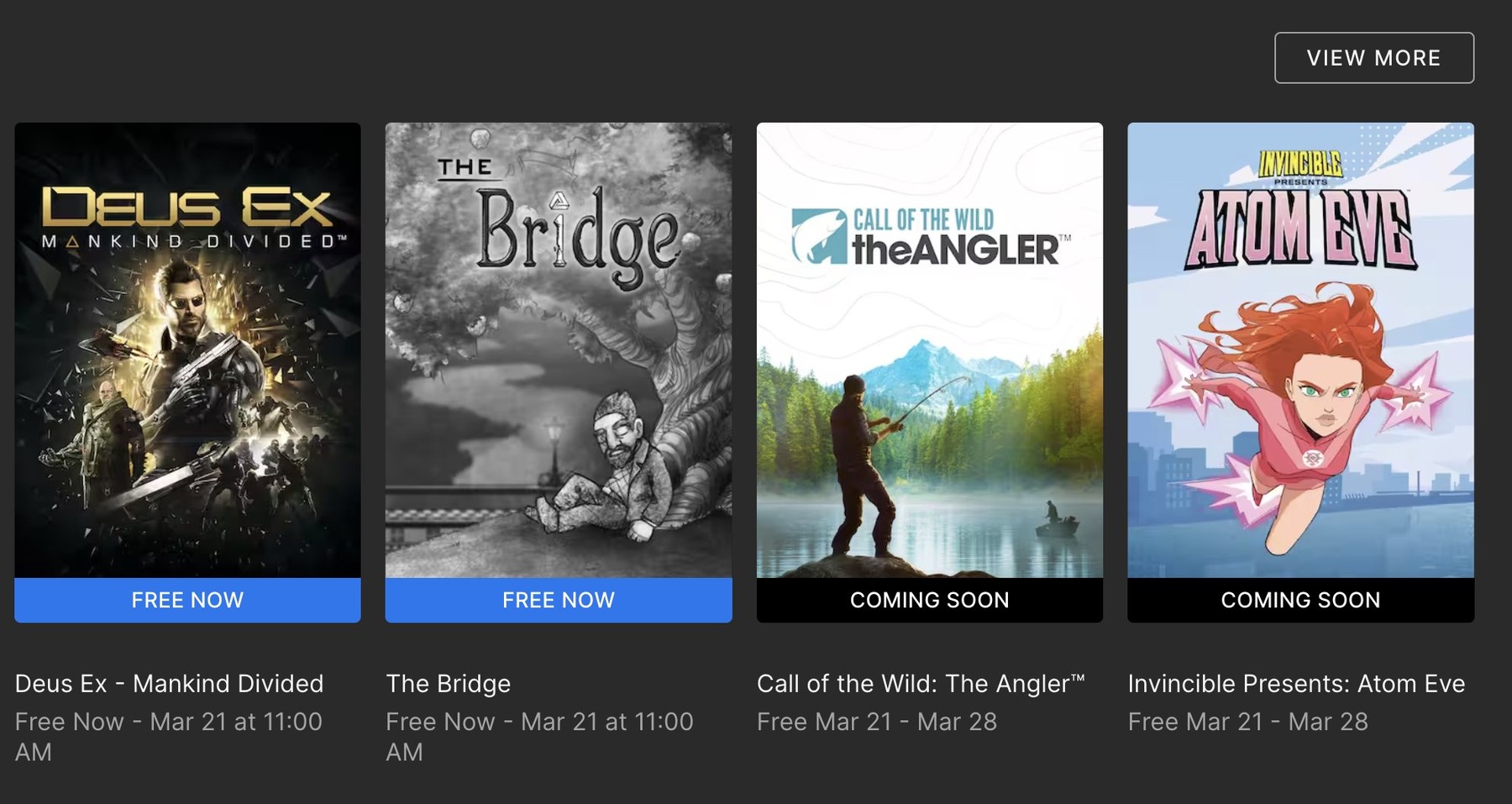 Стартовала раздача Deus Ex: Mankind Divided и The Bridge в Epic Games Store - Shazoo