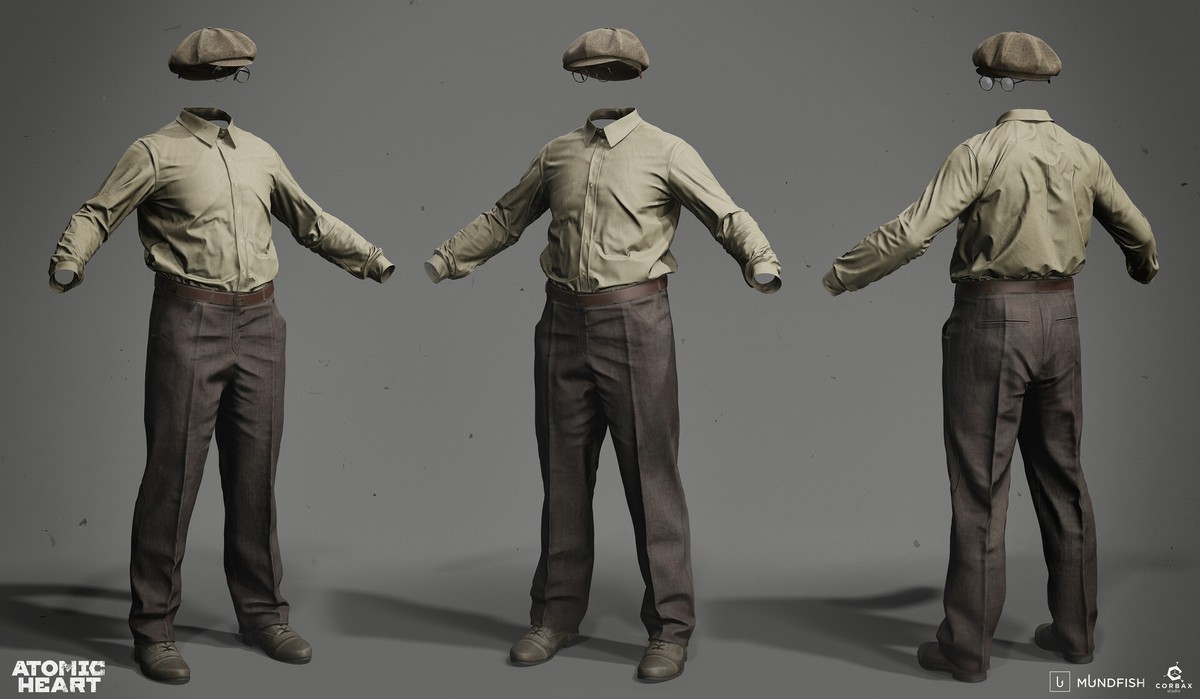 Концепт-арты Atomic Heart: Близняшки, монстры и окружение - Shazoo